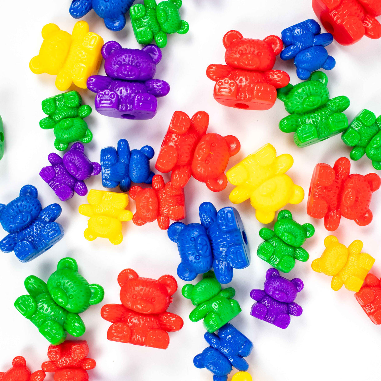 Three Bear Family Rainbow Counters