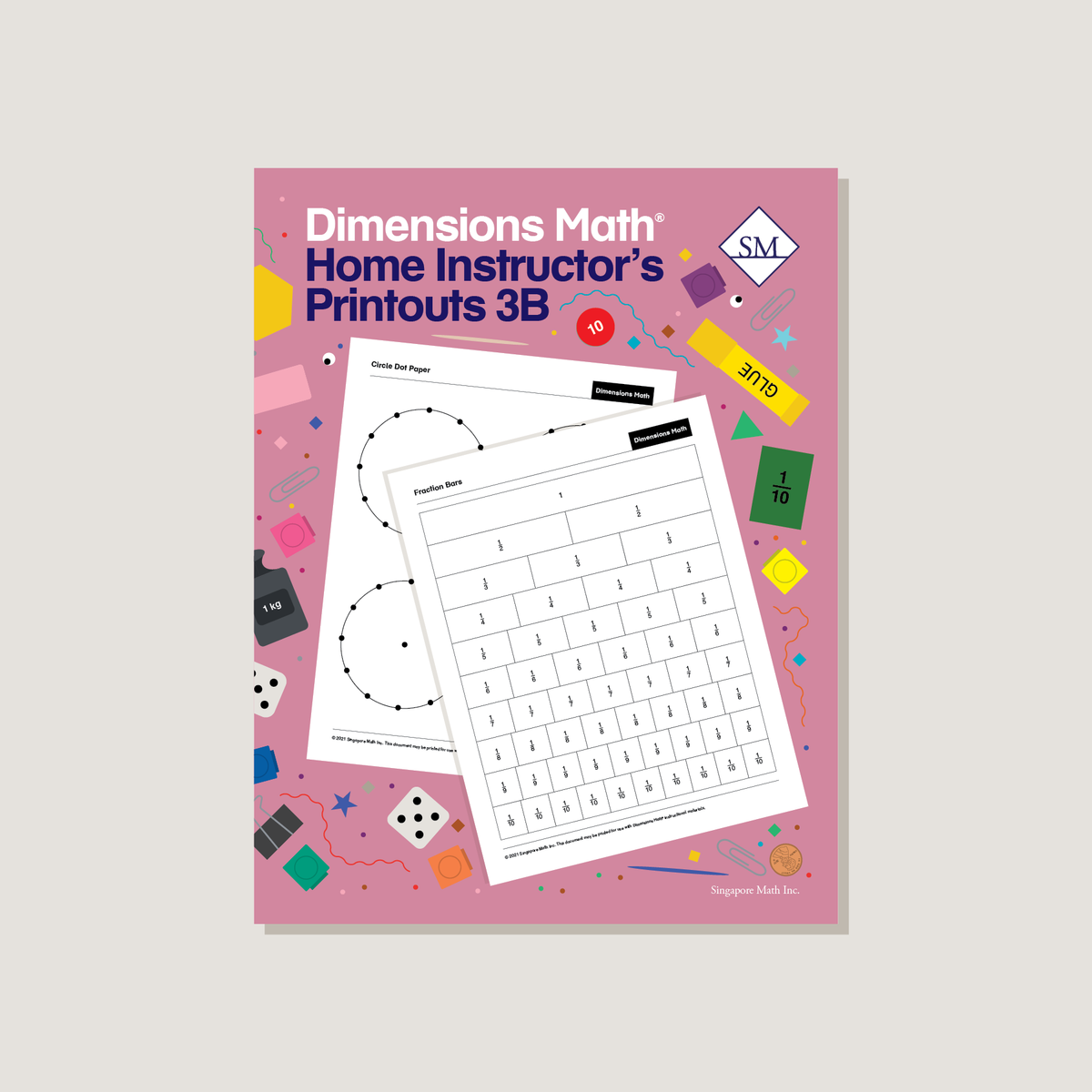 Dimensions Math Home Instructor's Printouts 3B – Singapore Math Inc.