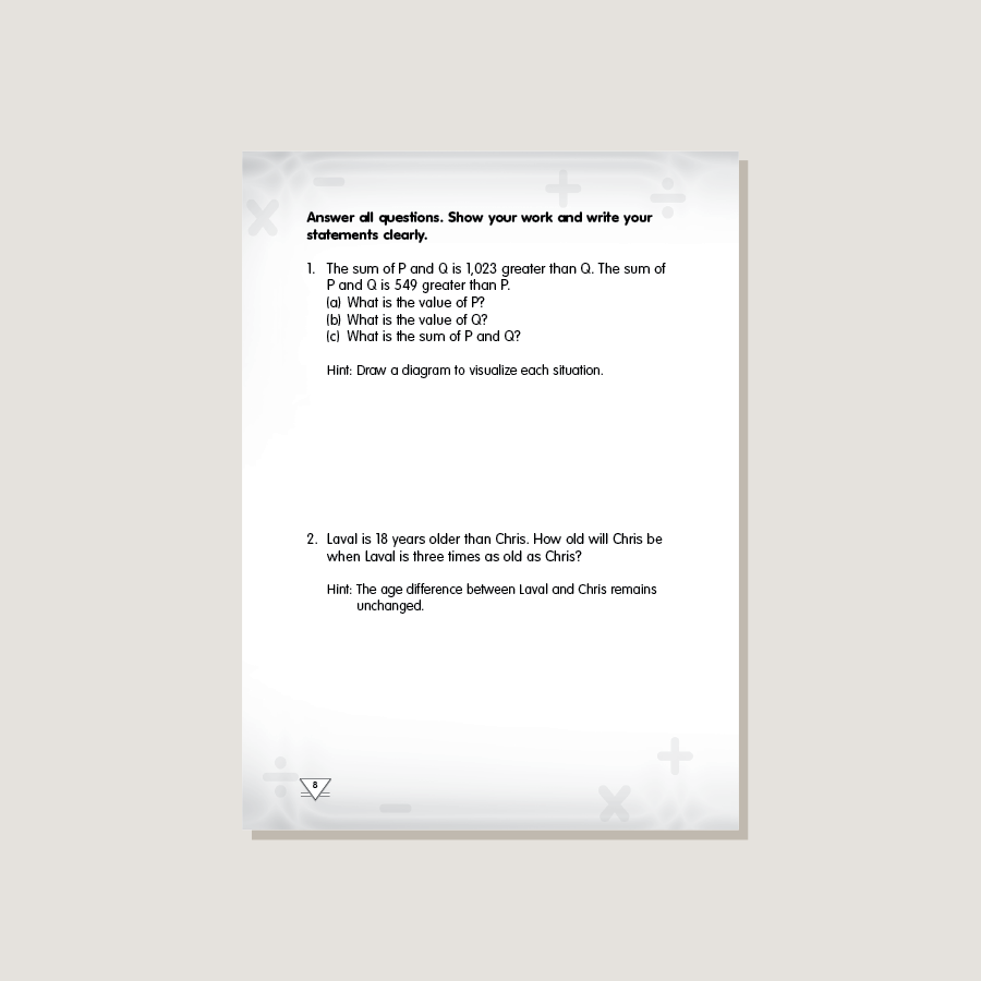 Challenging Word Problems Grade 3