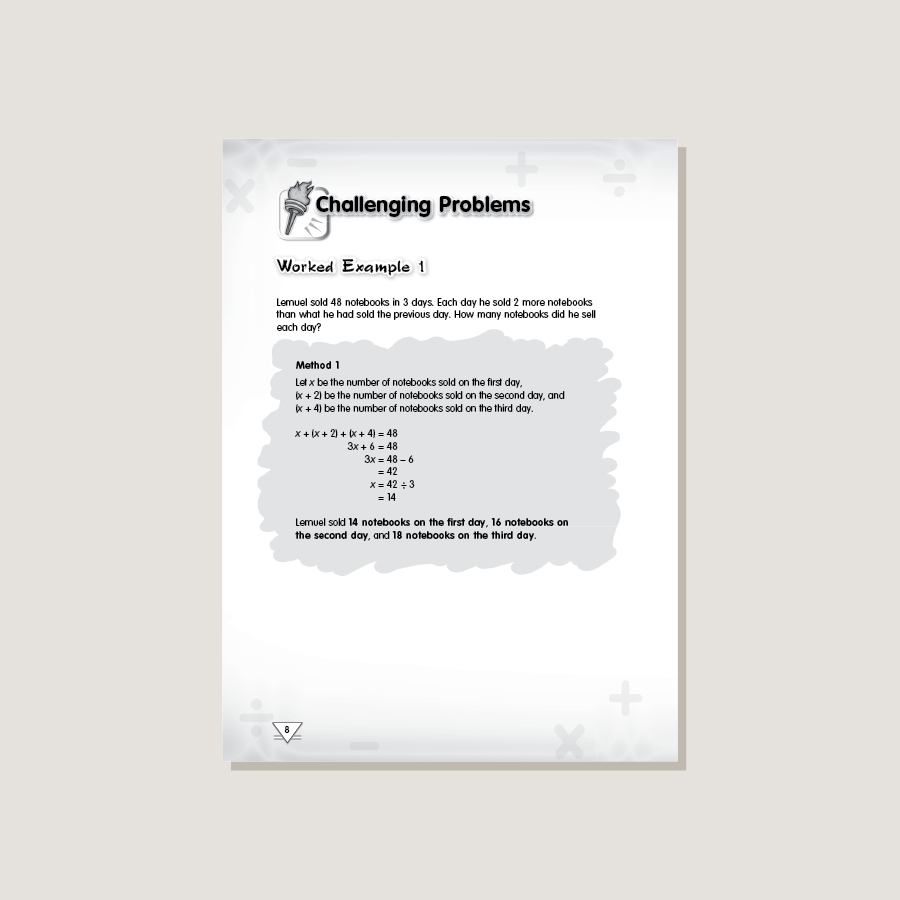 Challenging Word Problems Grade 6 – Singapore Math Inc.