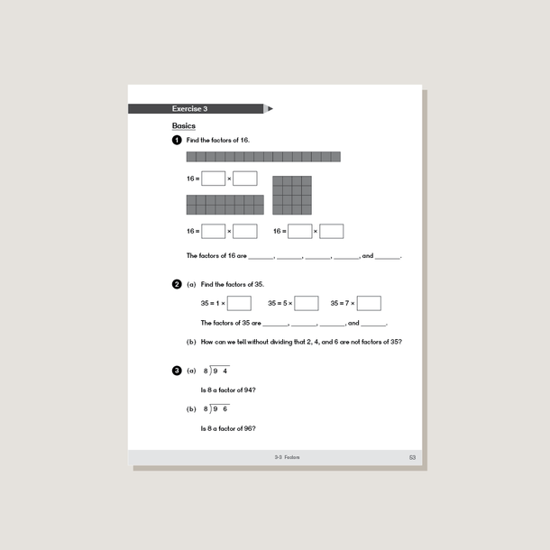 Dimensions Math Workbook 4A