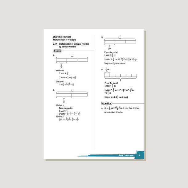 Dimensions Math Workbook Solutions 6A & B – Singapore Math Inc.