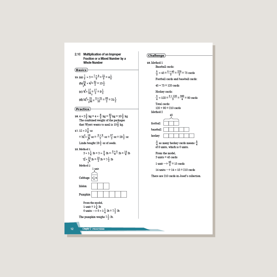 Dimensions Math Workbook Solutions 6A & B – Singapore Math Inc.