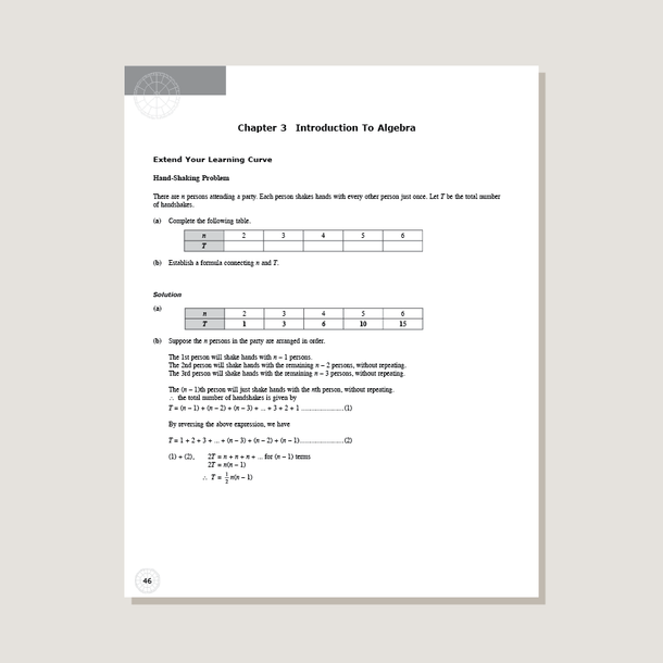 Dimensions Math Teaching Notes and Solutions 7A