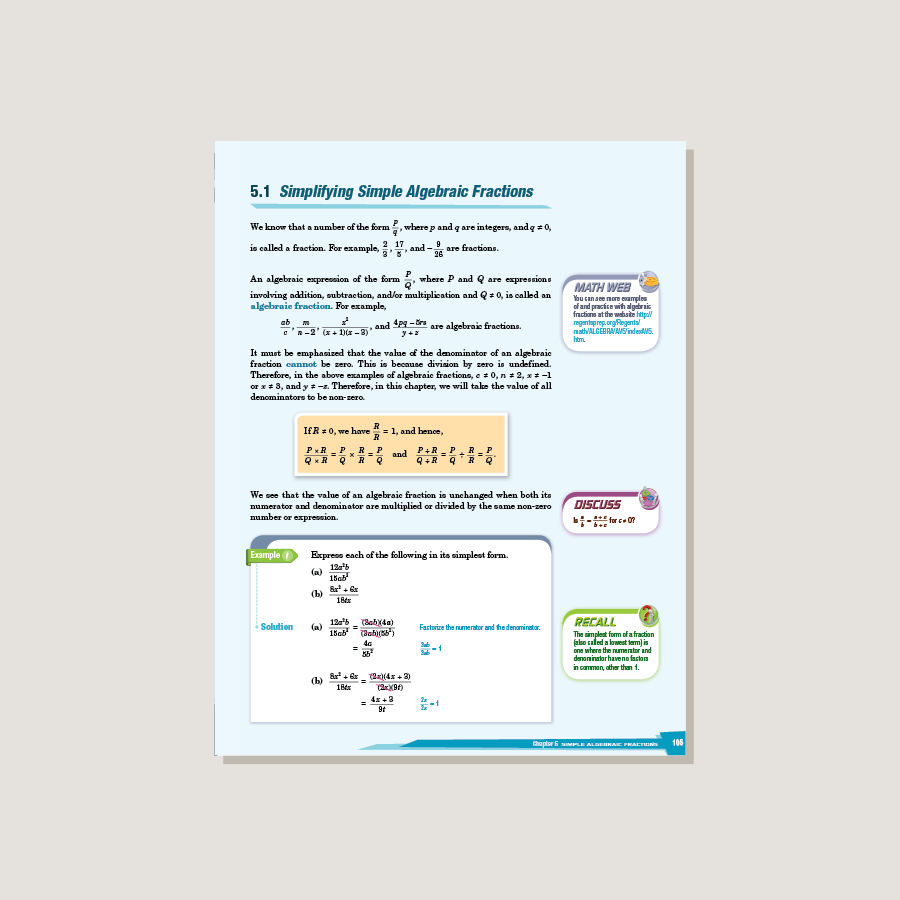 Dimensions Math Textbook 8A – Singapore Math Inc.