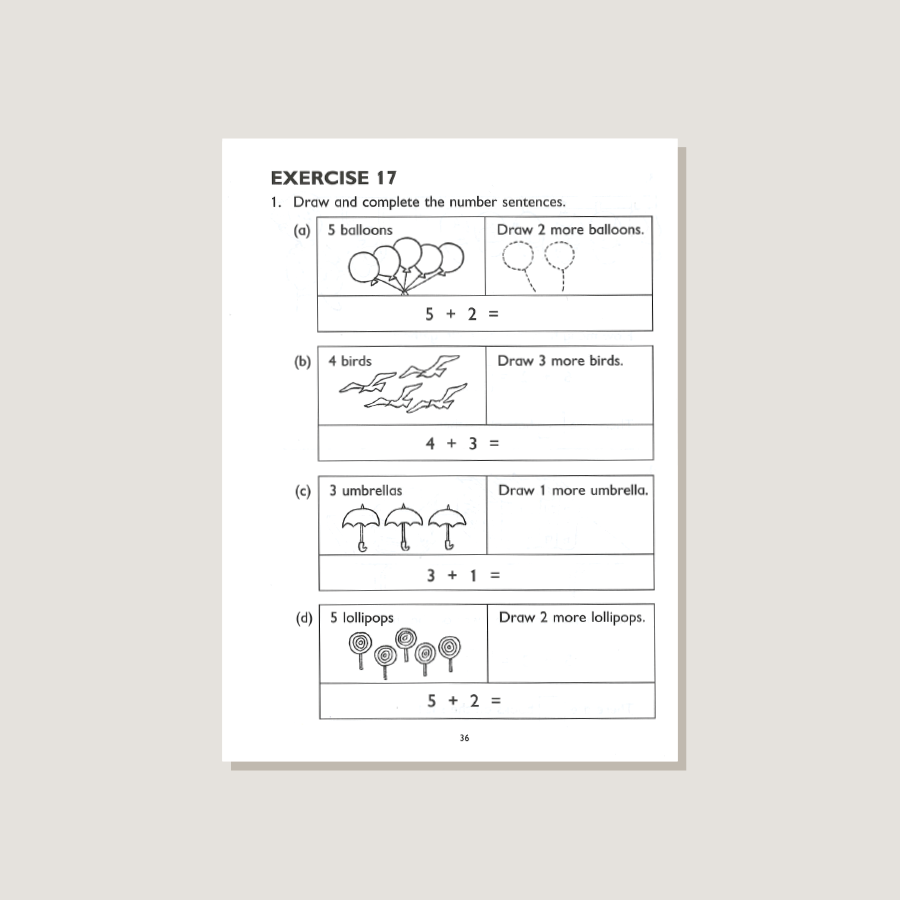 Primary Mathematics U.S. Edition Workbook 1A – Singapore Math Inc.
