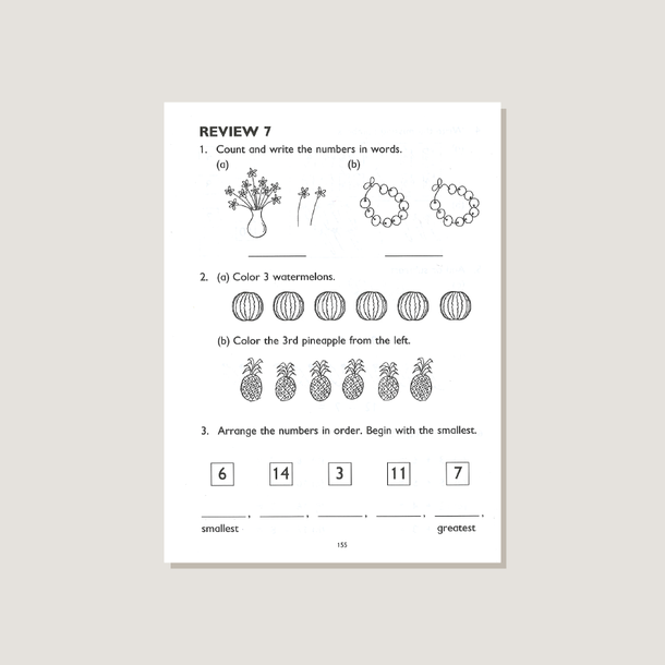 Primary Mathematics U.S. Edition Workbook 1A – Singapore Math Inc.