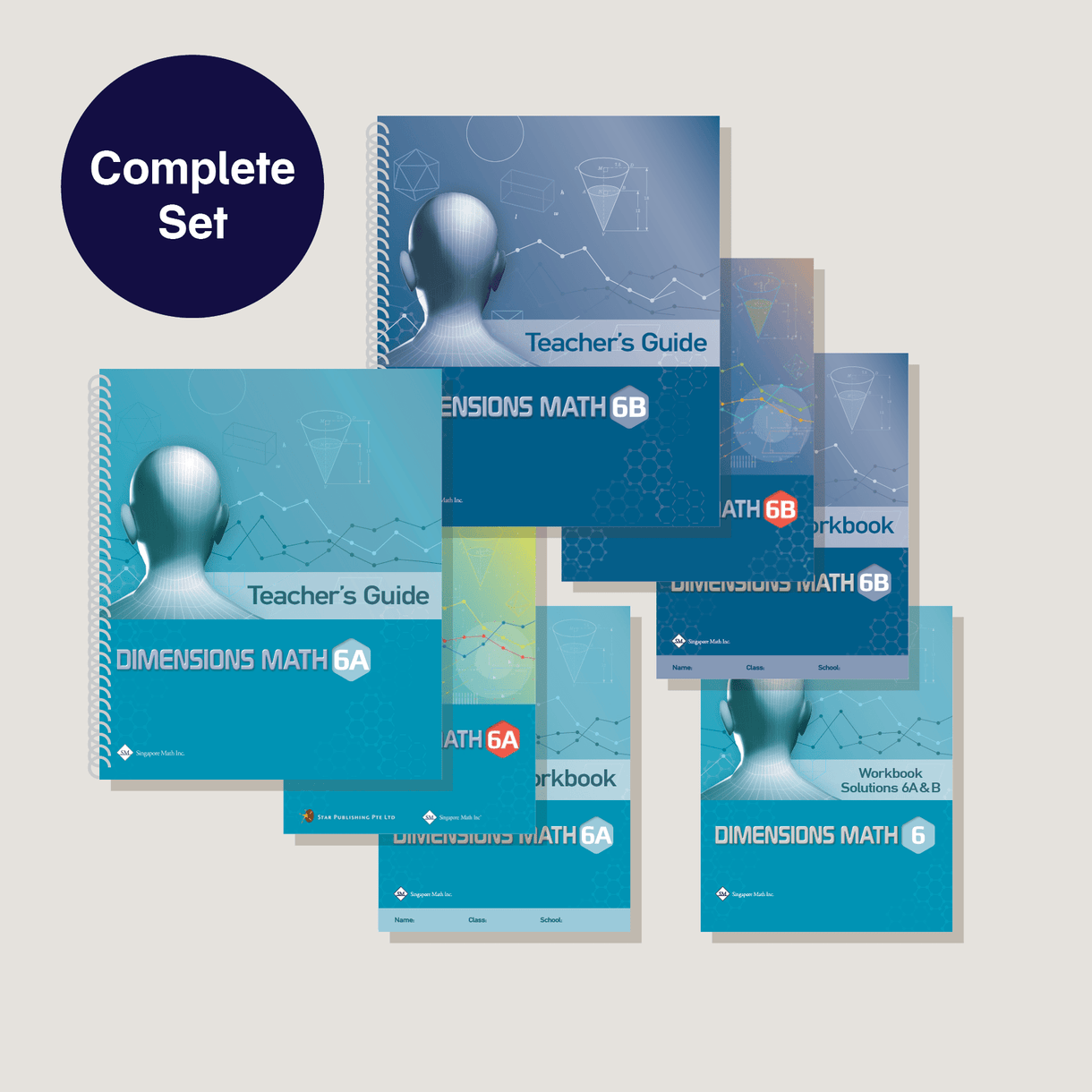 Dimensions Math Grade 6 Set – Singapore Math Inc.